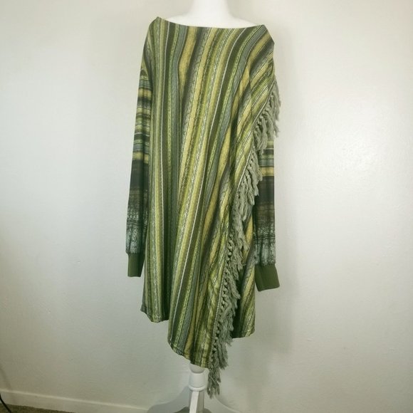 MISSLOOK | Dresses | Misslook Wrap Fringe Dress | Poshmark